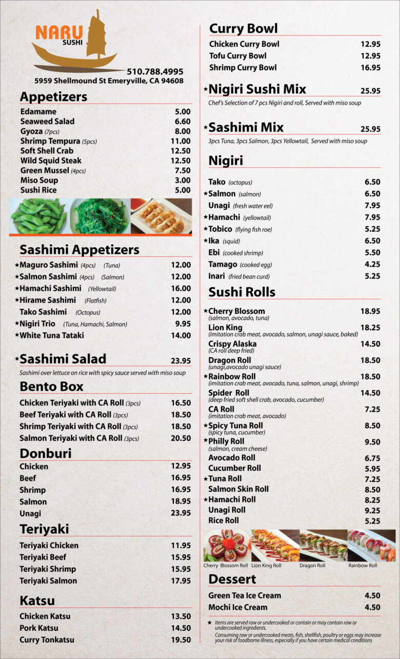 Home - NARU SUSHI